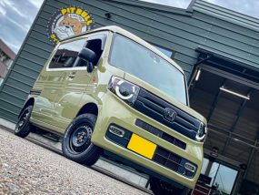 N-VAN リフトアップ 車高UPで実用性もUP⤴ リフトアップもお任せ下さい！！｜タイヤ&ホイール PIT BULL