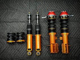 SUZUKI SWIFT SPORTS ZC33S × T-DEMAND PRO DAMPER スポーツ+生脚シャコタンのスイスポ誕生！！｜タイヤ&ホイール PIT BULL